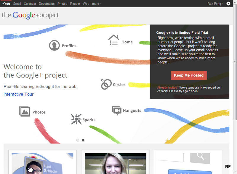 Google+ Staging Screenshots | RexBlog